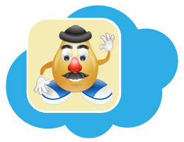 KTuberling, Potato Guy - Online Game for Children – rollApp
